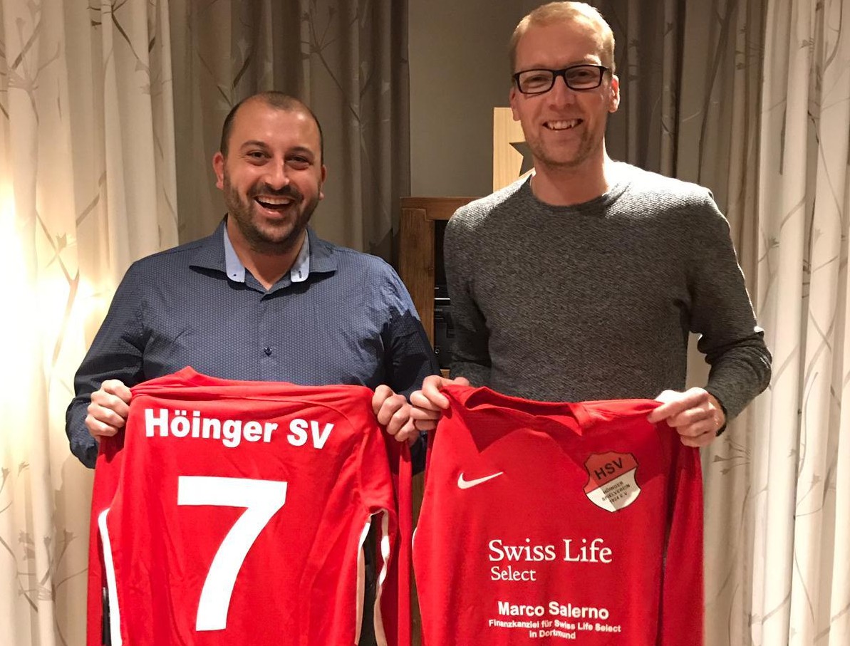Weihnachtsgeschenke von Marco Salerno: Neue Trikots für unsere Erste ...